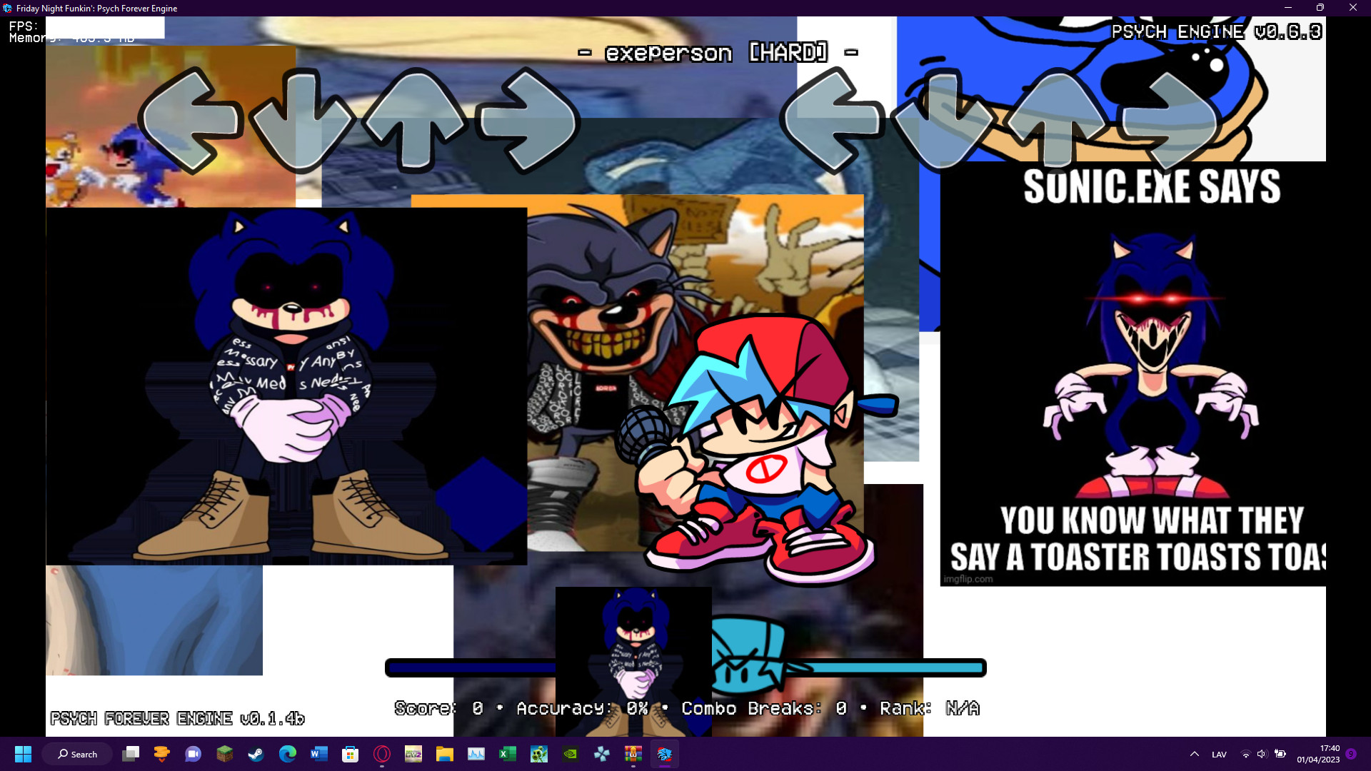 FNF Vs Sonic.exe: Real Legend (April Fools Build) [Friday Night Funkin ...