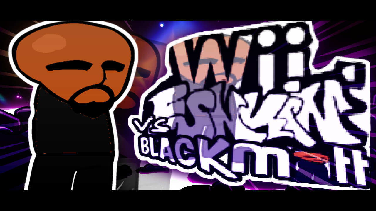 wii funkin': vs. black matt Mod for Friday Night Funkin' | FNF Mods