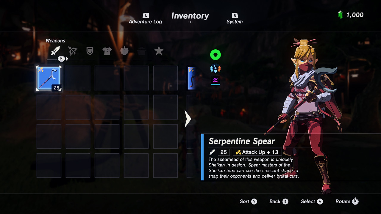 Sheika Warrior Mod for The Legend of Zelda: Breath of the Wild (WiiU ...