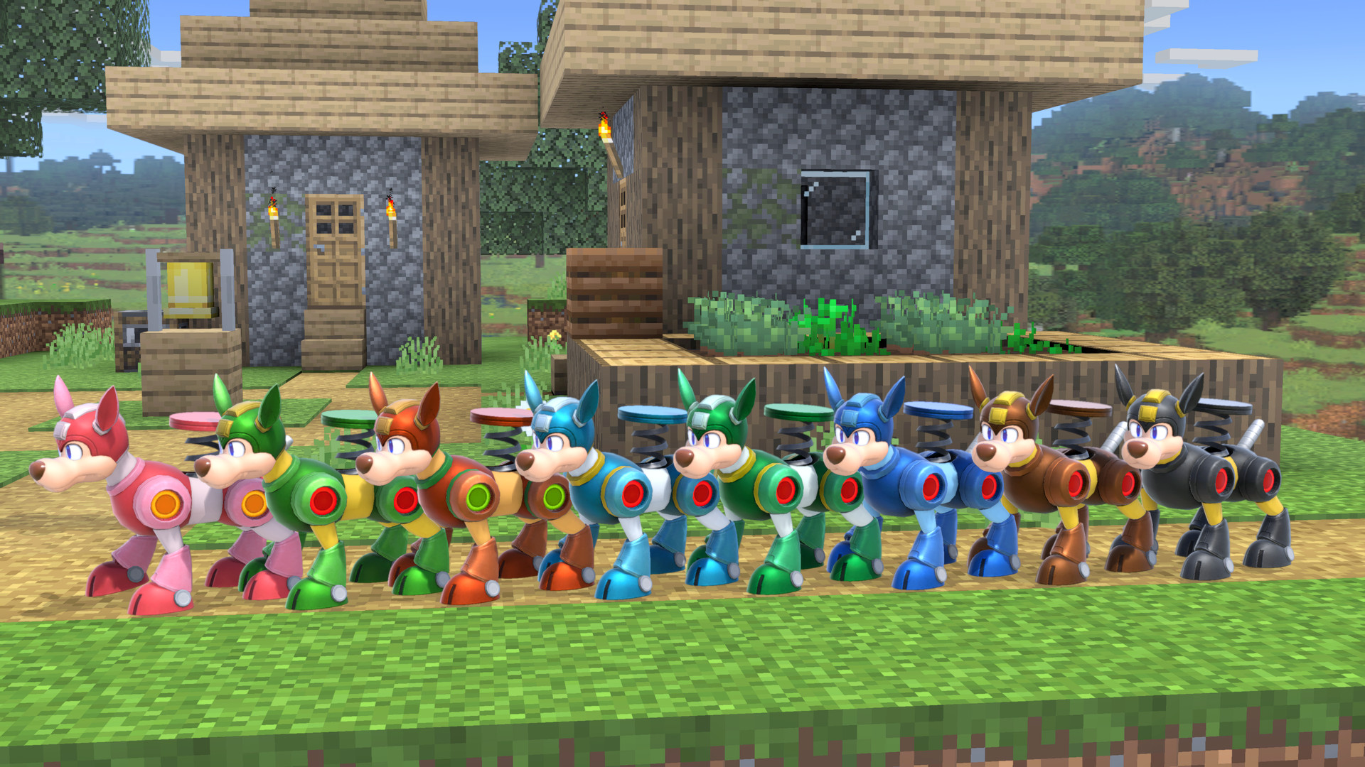 Rush Coil Recolors Mod for Super Smash Bros. Ultimate | SSBU Mods