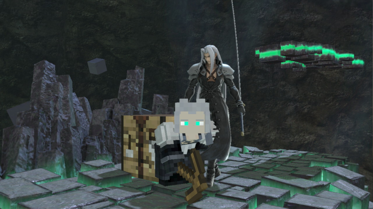 Minecraft Sephiroth Mod for Super Smash Bros. Ultimate | SSBU Mods