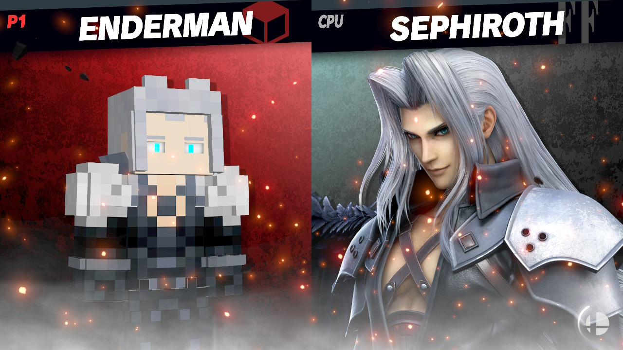 Minecraft Sephiroth Mod for Super Smash Bros. Ultimate | SSBU Mods