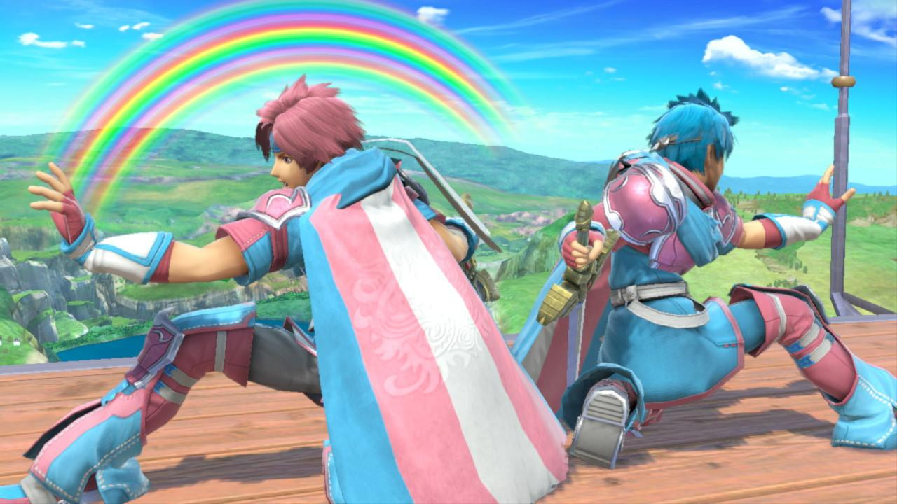 Trans Roy Mod for Super Smash Bros. Ultimate | SSBU Mods