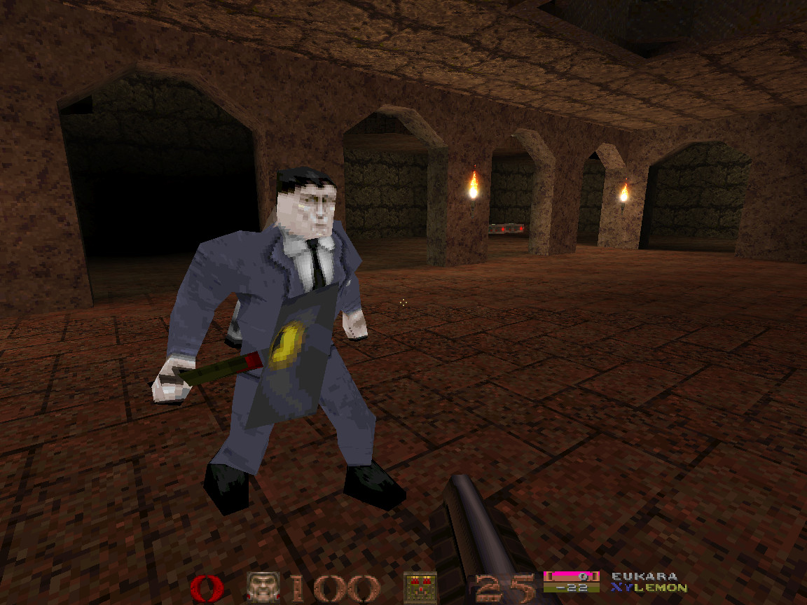 G-Man QuakeWorld Skin [Quake] [Mods]