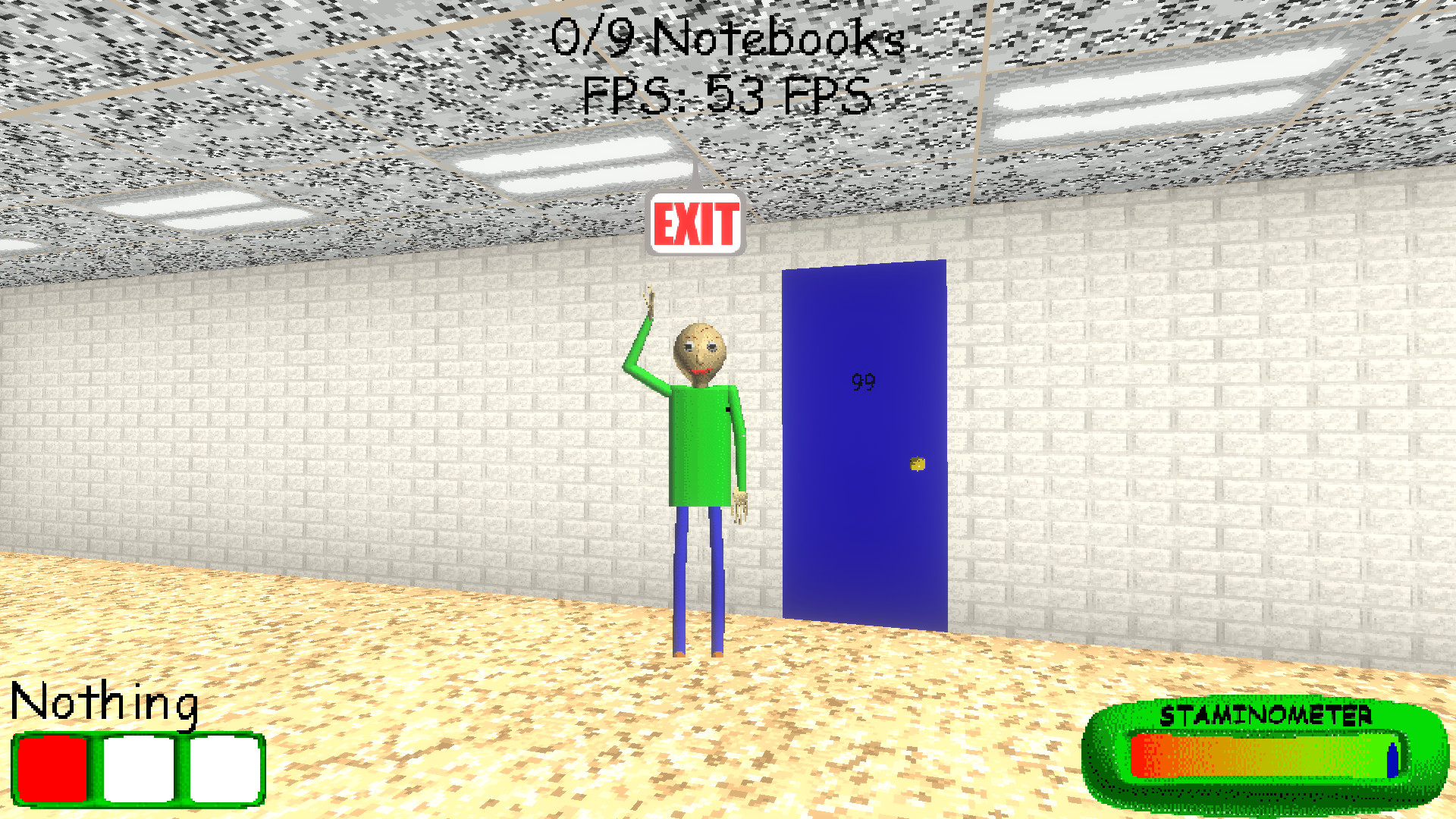 Oh no! Math takes over Baldi's school! [Joke Mod] [Baldi's Basics] [Mods]
