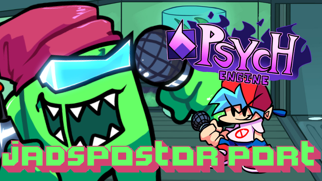 Jadspostor Week Psych Engine Port Mod for Friday Night Funkin' | FNF Mods