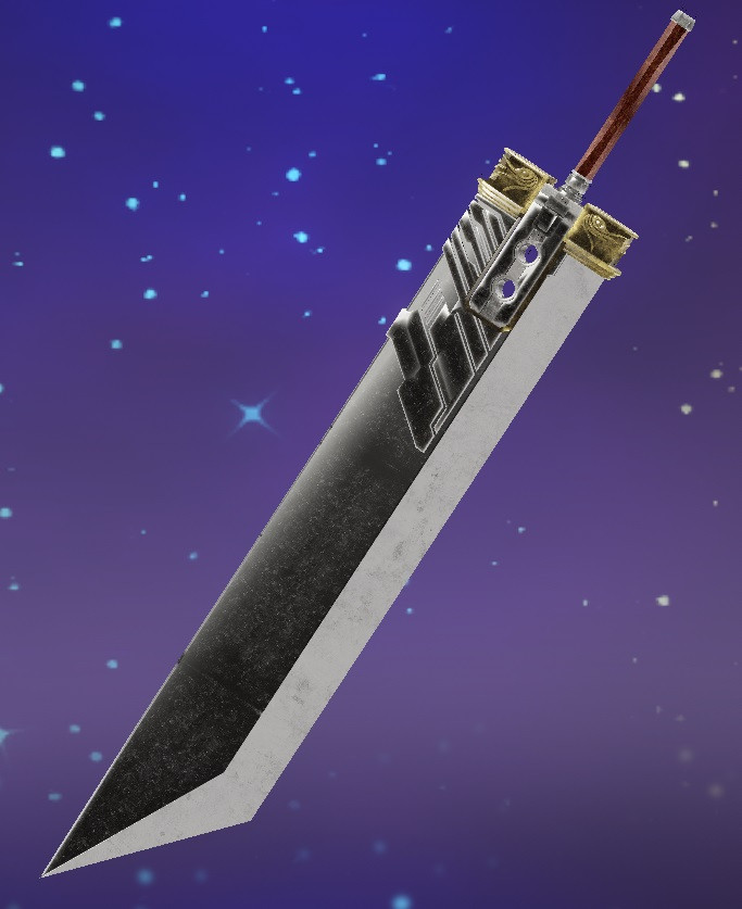 FF7 Buster Sword over Sea Lord [Genshin Impact] [Mods]