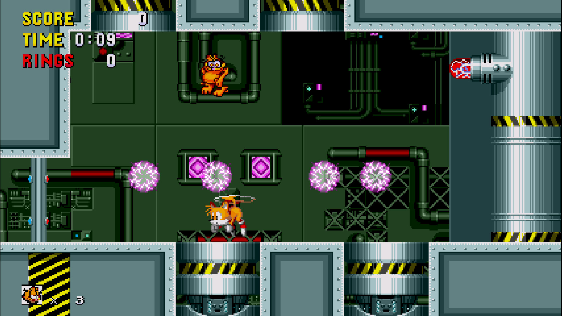 Garfield in Sonic 1 Forever Mod for Sonic the Hedgehog Forever | S1F Mods