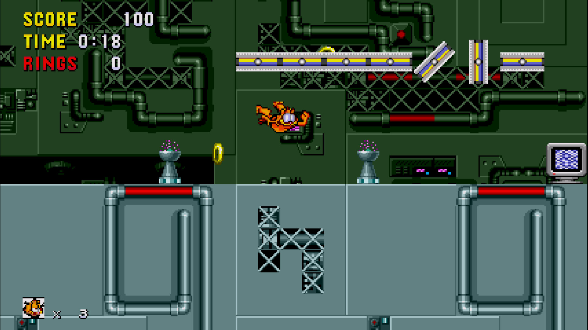 Garfield in Sonic 1 Forever Mod for Sonic the Hedgehog Forever | S1F Mods