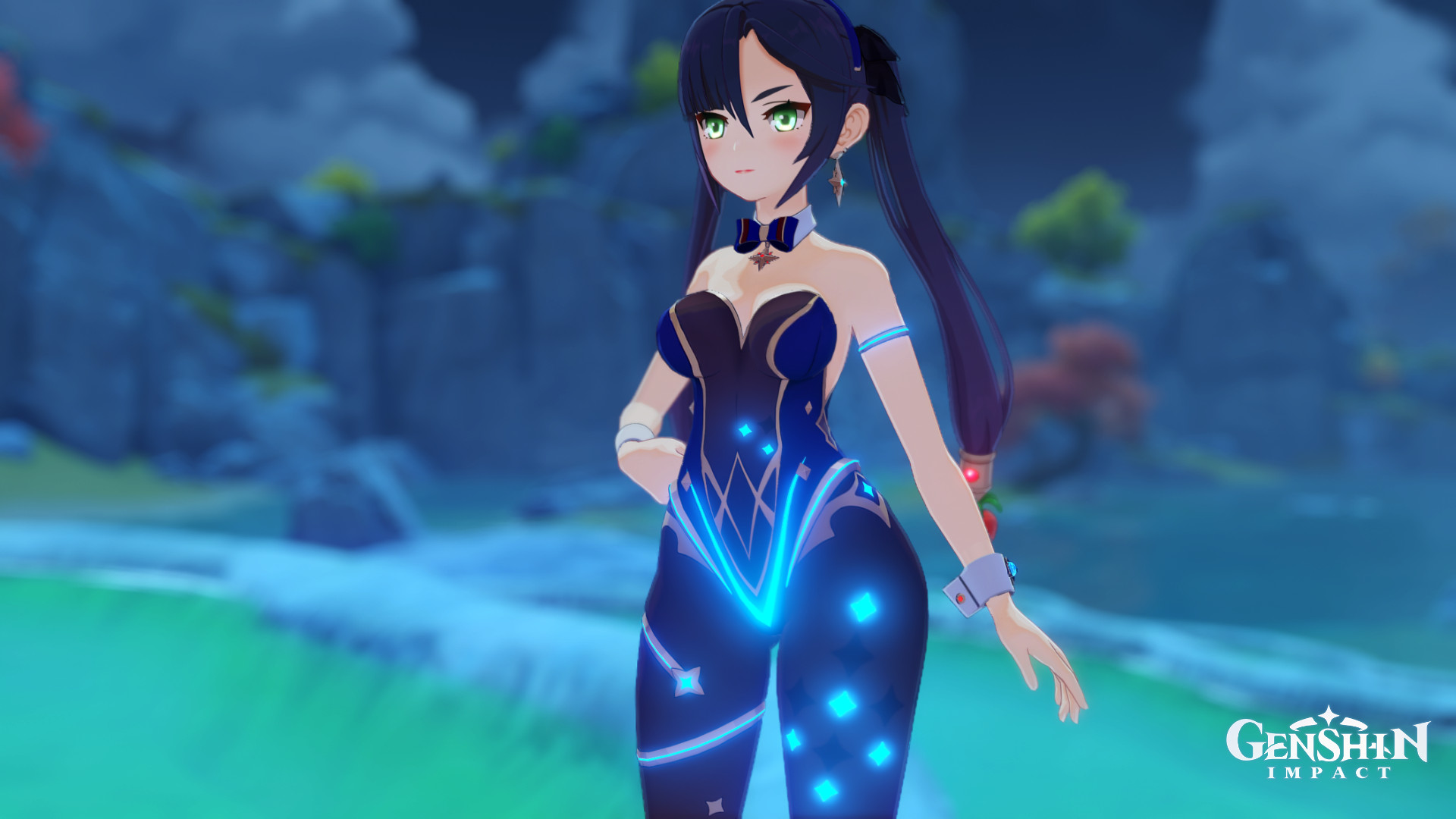 Mona Bunny Genshin Impact Mods