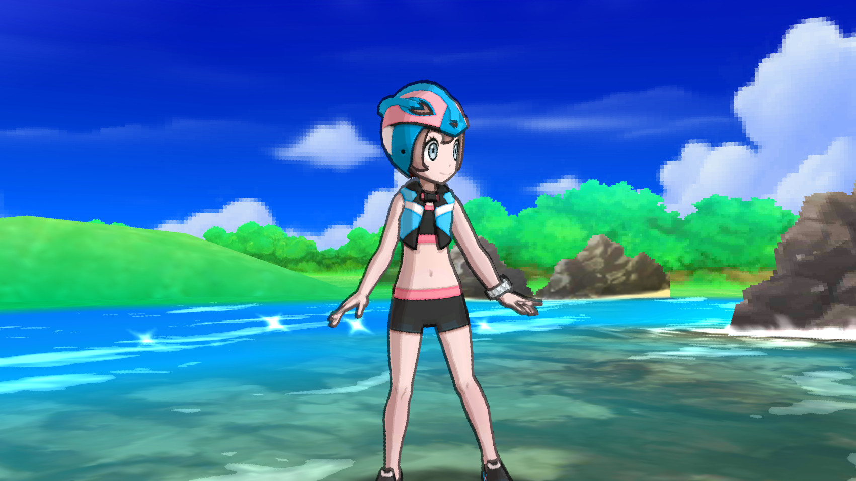 Trans Pride Ride Gear Mod for Pokemon Sun and Moon | S&M Mods