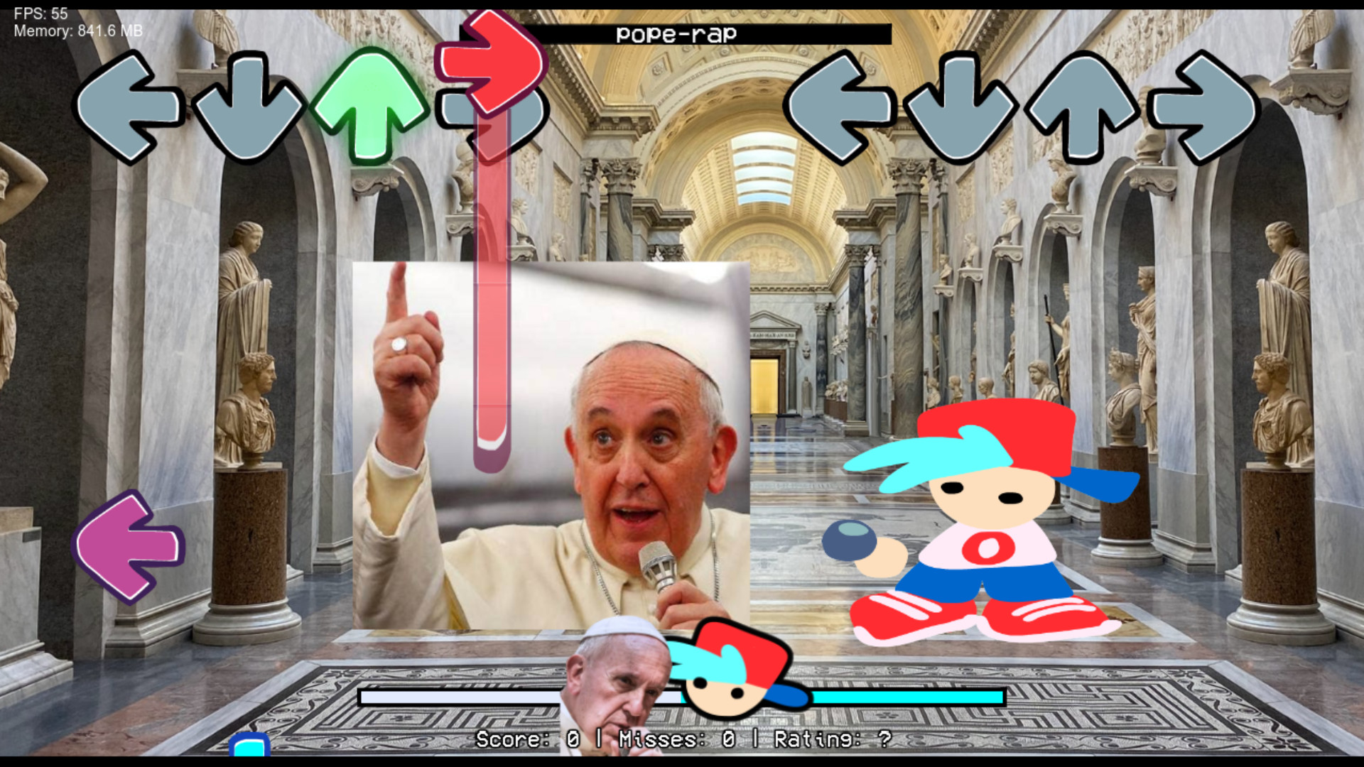 feat. Pope Francis V2 (LATE APRIL FOOLS EDITION) Mod for Friday Night ...