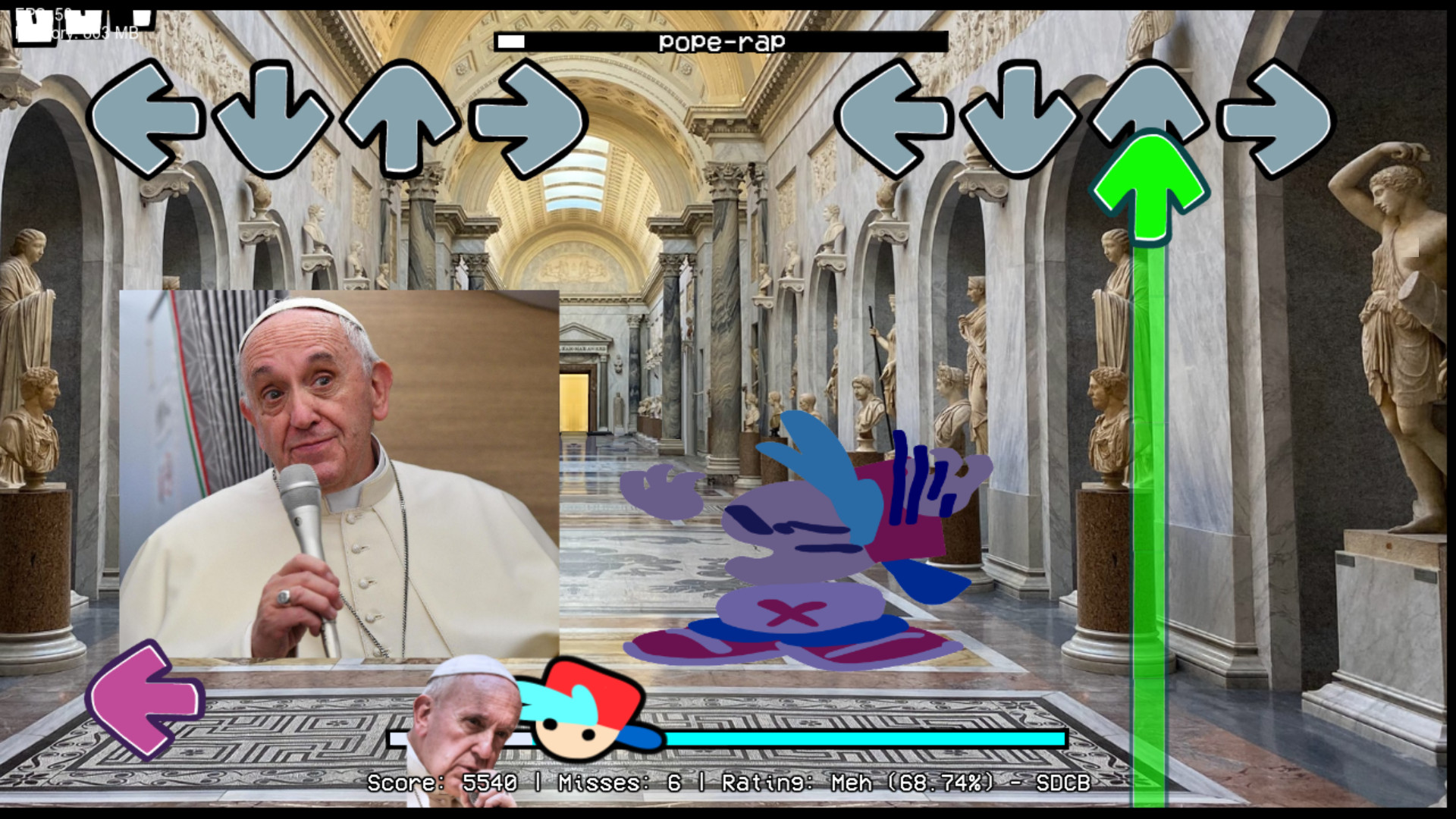 feat. Pope Francis V2 (LATE APRIL FOOLS EDITION) Mod for Friday Night ...