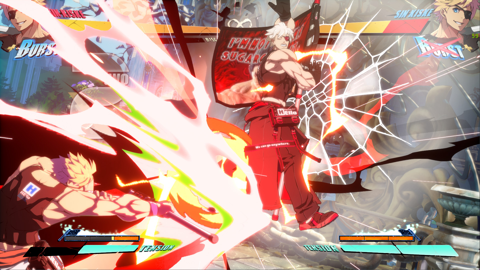 NOT GONNA SUGARCOAT IT - SIN FLAG Mod for GUILTY GEAR -STRIVE- | GGST Mods