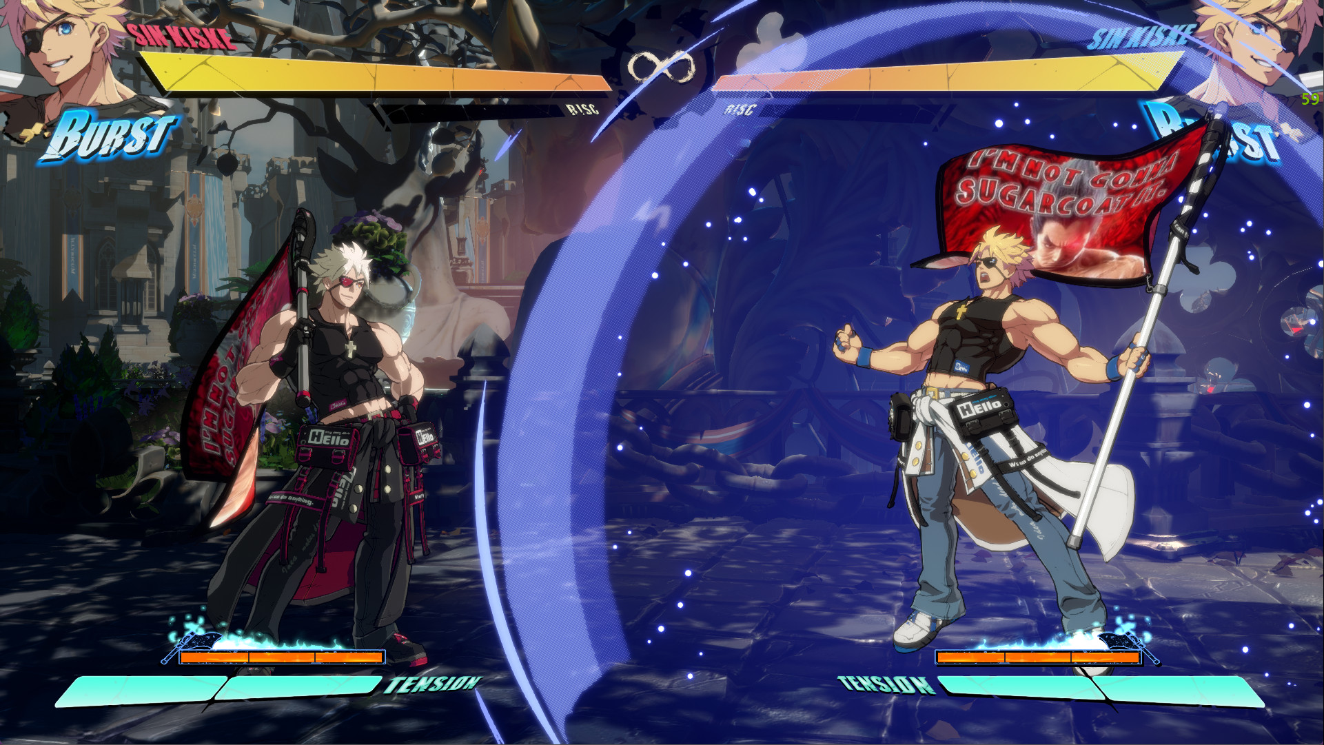 NOT GONNA SUGARCOAT IT - SIN FLAG Mod for GUILTY GEAR -STRIVE- | GGST Mods