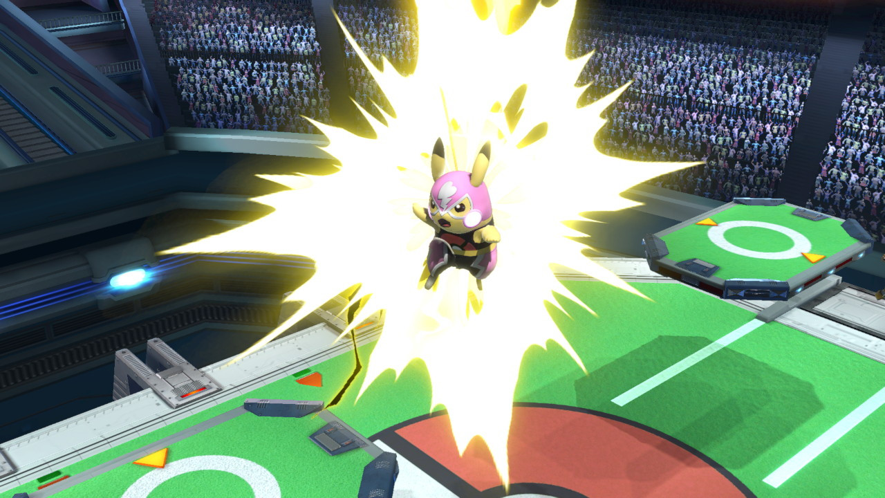 Pink Pikachu Libre c07 [Super Smash Bros. Ultimate] [Mods]