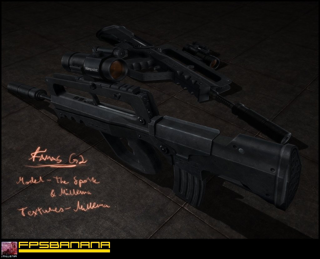 FAMAS G2 Mod for Counter-Strike: Source | CS:S Mods