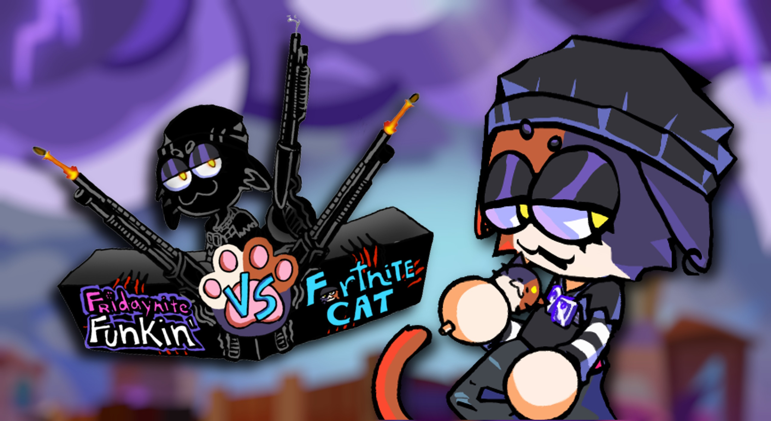 [SENSITIVE CONTENT] VS. Fortnite Cat (V1 HOTFIX) Mod for Friday Night ...