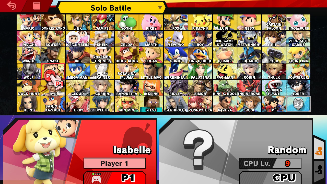 Missing Echo Fighters Mod for Super Smash Bros. Ultimate | SSBU Mods