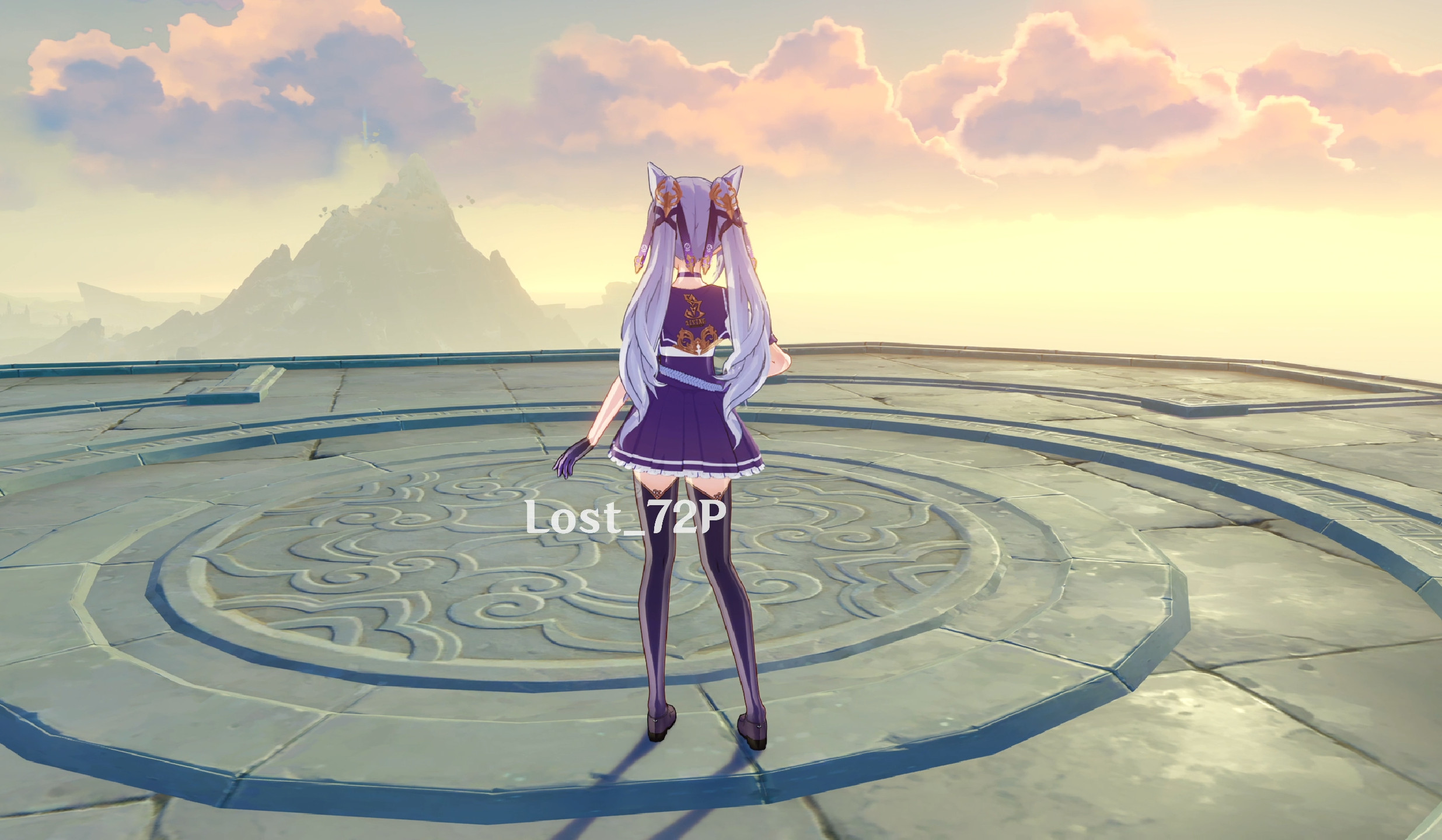 HI3rd Keqing (Unused HI3rdxGI Collab Skin) Mod for Genshin Impact | GI Mods