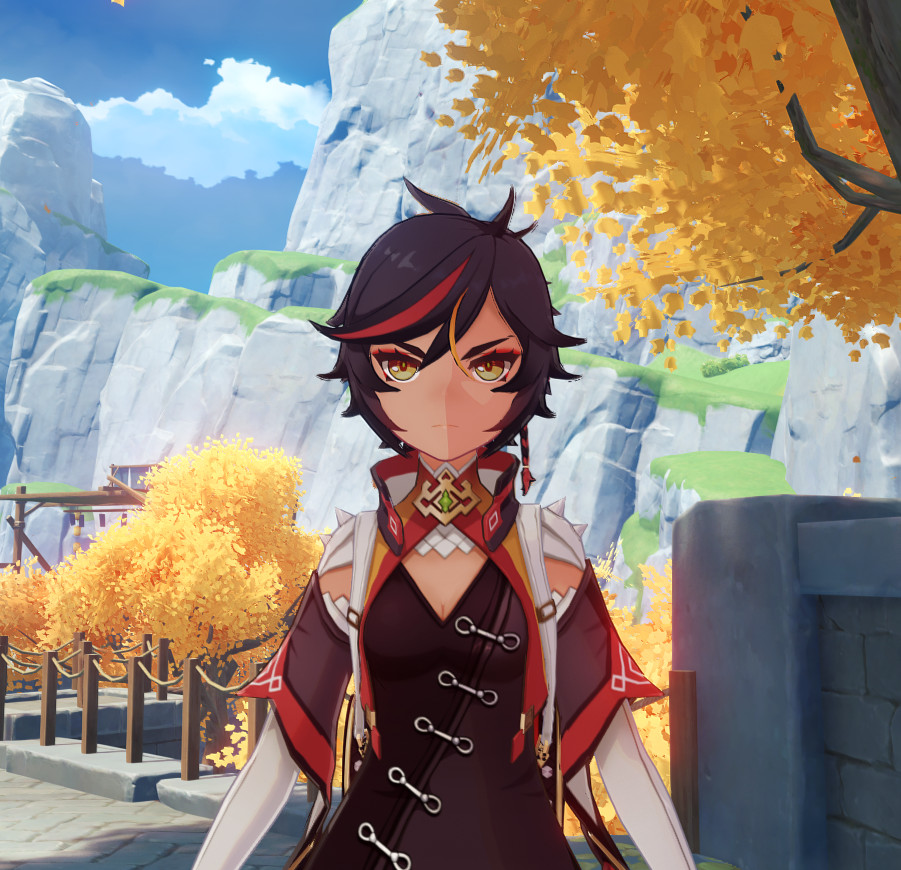 Short Hair Xinyan Mod for Genshin Impact | GI Mods