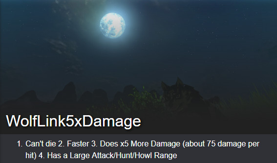 Wolf LinkTree Mod for The Legend of Zelda: Breath of the Wild (WiiU) | BotW Mods