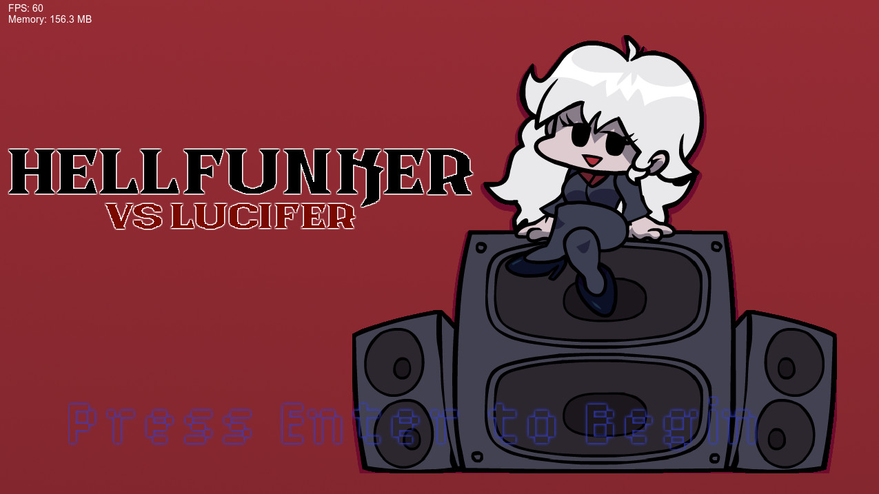 Hellfunker VS Lucifer Mod for Friday Night Funkin' | FNF Mods
