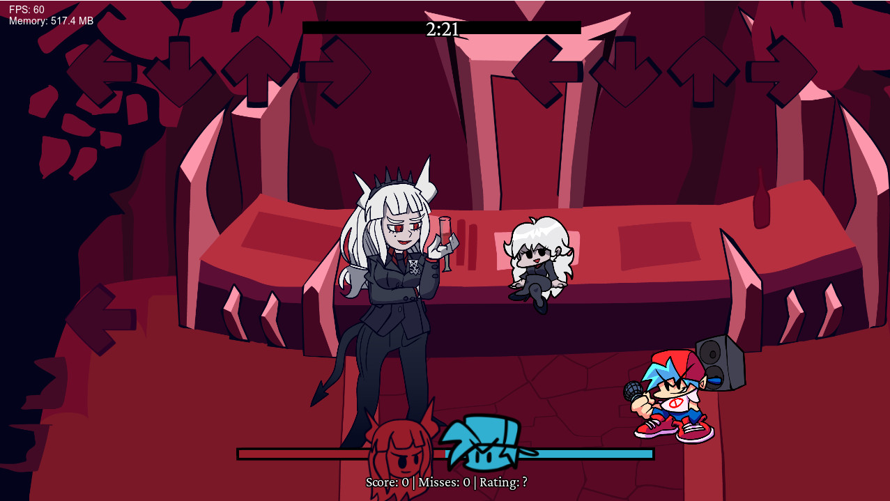 Hellfunker VS Lucifer Mod for Friday Night Funkin' | FNF Mods