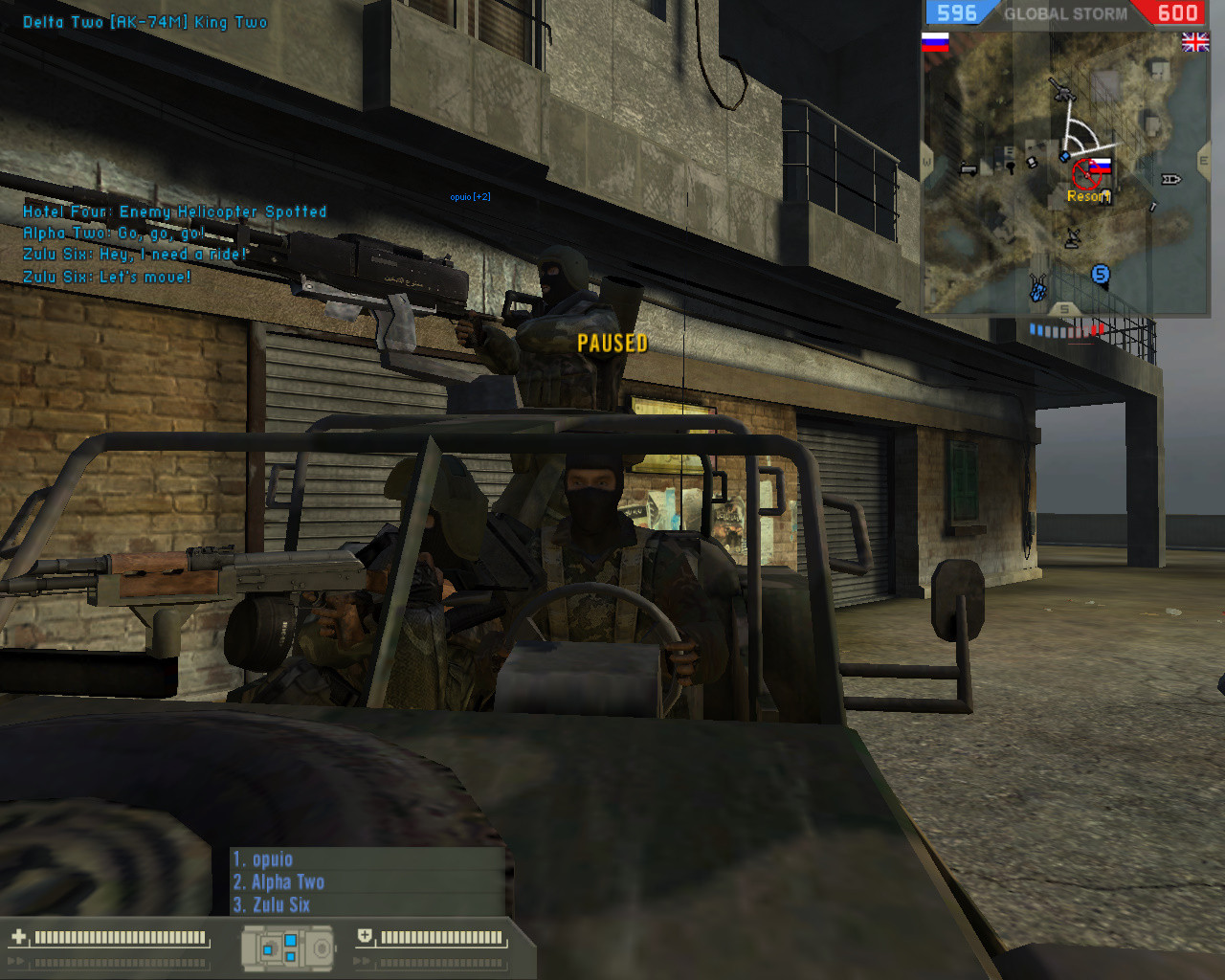 Global Storm Desert (For Xpack) Mod for Battlefield 2 | BF2 Mods