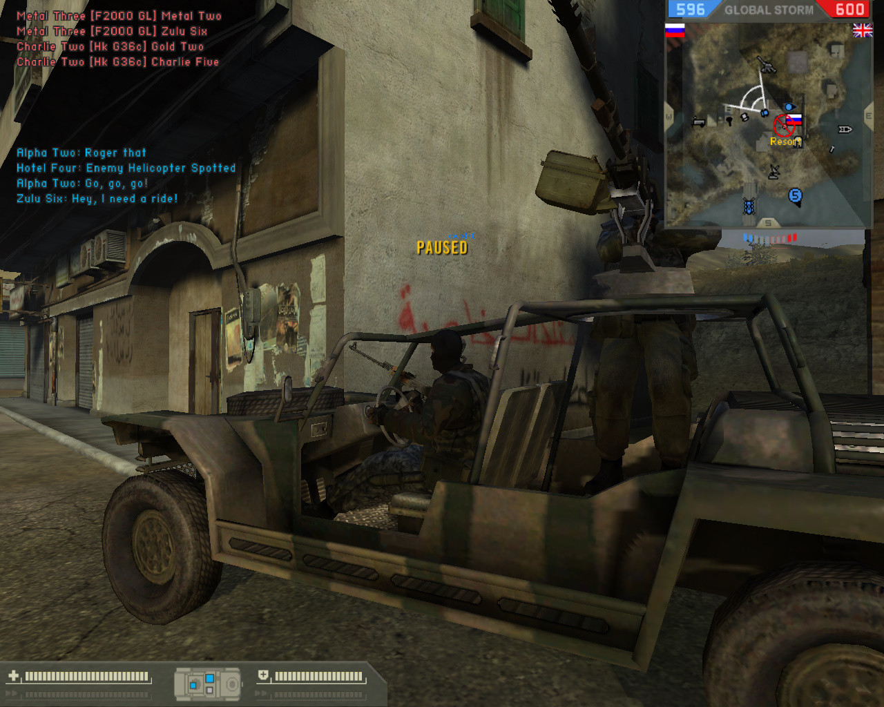 Global Storm Desert (For Xpack) Mod for Battlefield 2 | BF2 Mods