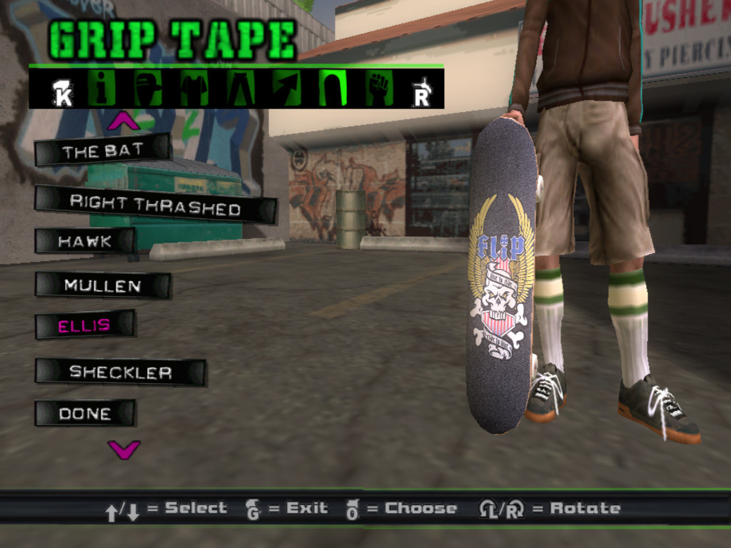24 HD Grip Tape Mod for Tony Hawk's American Wasteland | THAW Mods