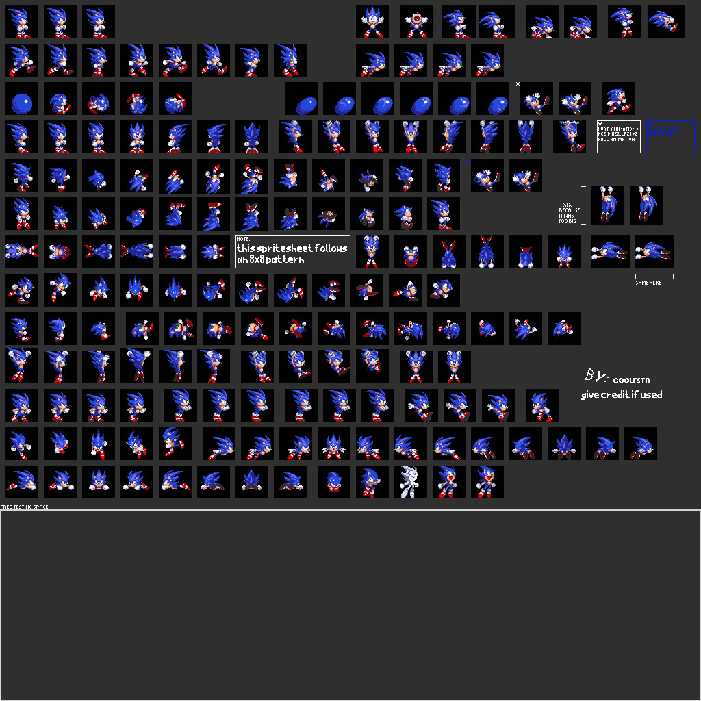 Super Sonic ESE Template [Sonic 3 A.I.R.] [Mods]