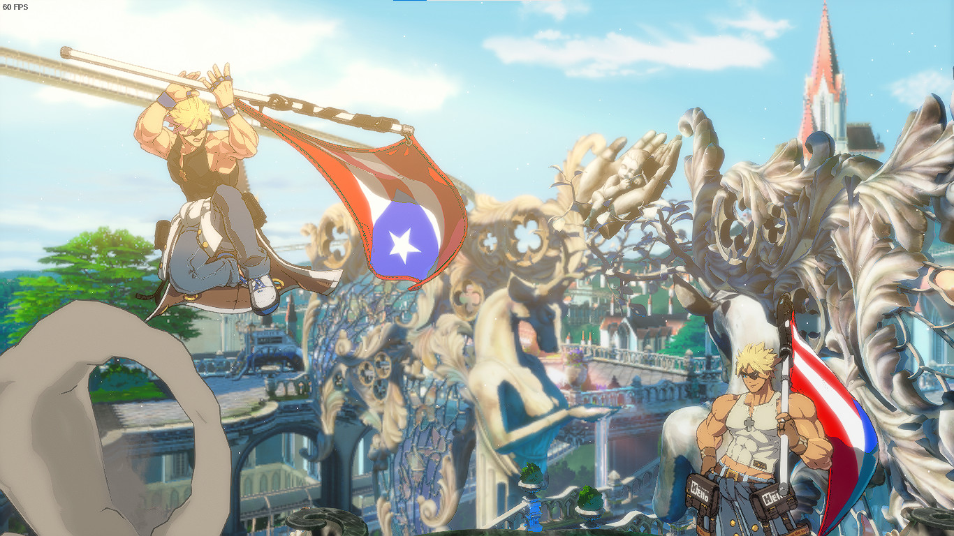 Puerto Rico flag for Sin (01-11) Mod for GUILTY GEAR -STRIVE- | GGST Mods