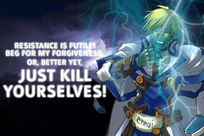 Robo-KYS Flag for Sin Mod for GUILTY GEAR -STRIVE- | GGST Mods