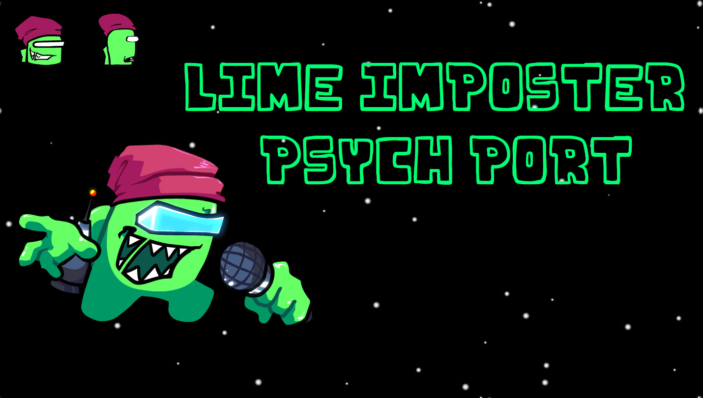 Lime Impostor Psych Port Mod for Friday Night Funkin' | FNF Mods