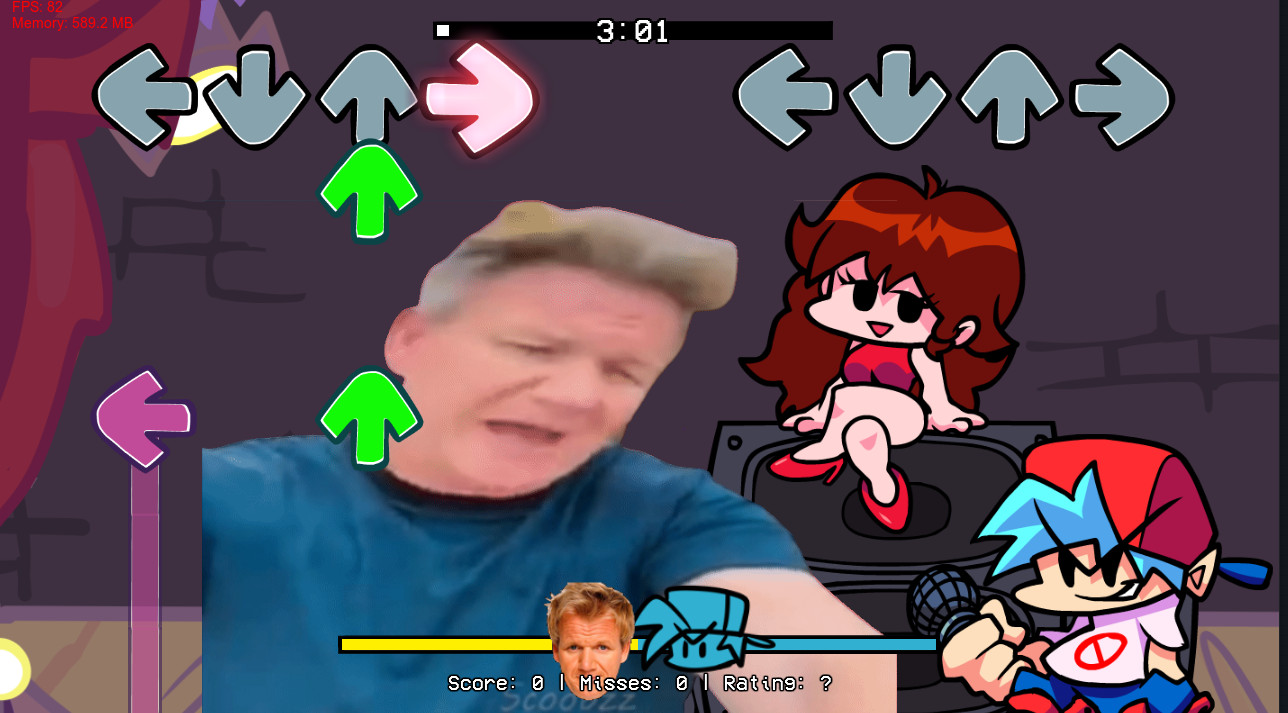 VS GORDON RAMSEY; DEEP FRIED PIZZA Mod for Friday Night Funkin' | FNF Mods