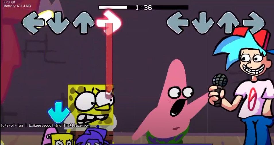 Squarebob and Patrice reskin -Spongebob Parodies Mod for Friday Night ...