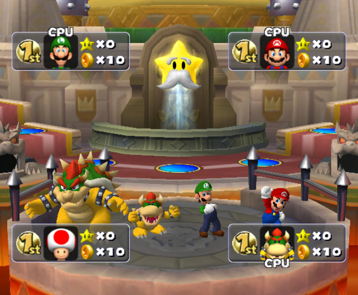 Bowser in Mario Party 5 (Replaces Toad) Mod for Mario Party 5 | MP5 Mods