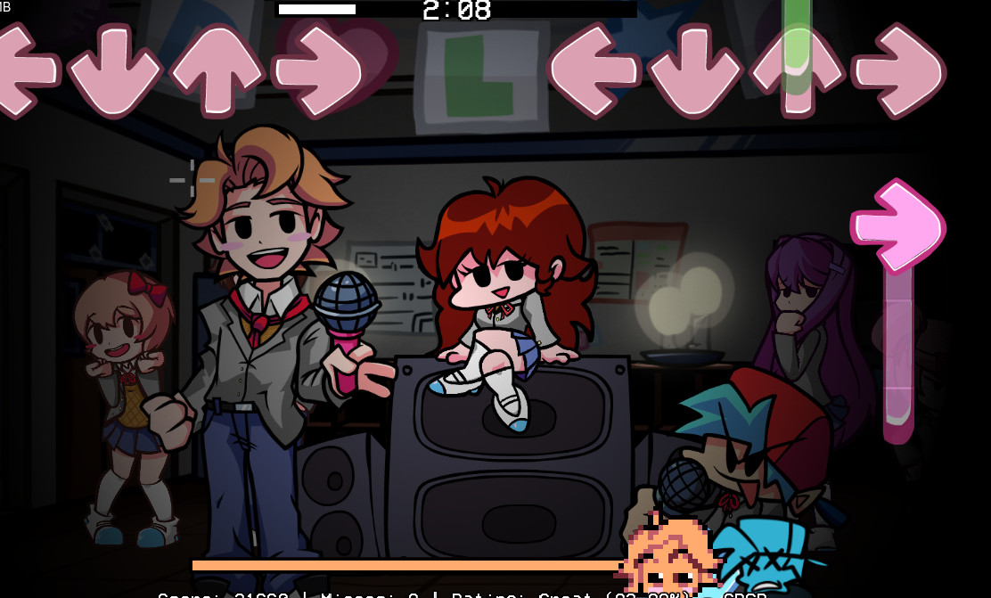 glitcher senpai mix-glitcher moni mix senpai cover [Friday Night Funkin ...