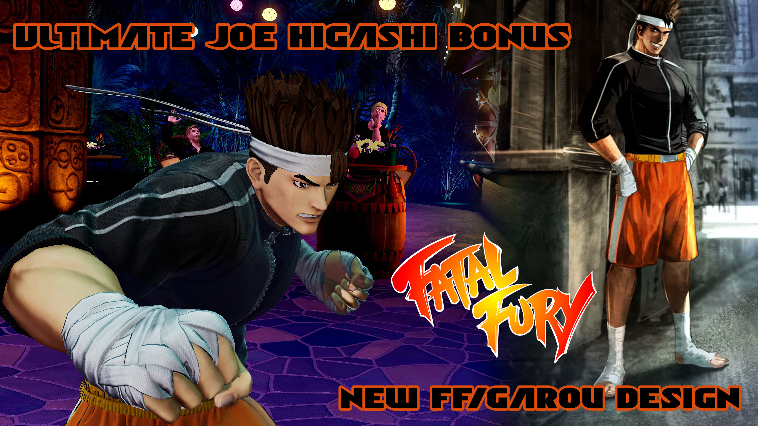 Ultimate Joe Bonus - New Fatal Fury Design Mod for The King of Fighters ...