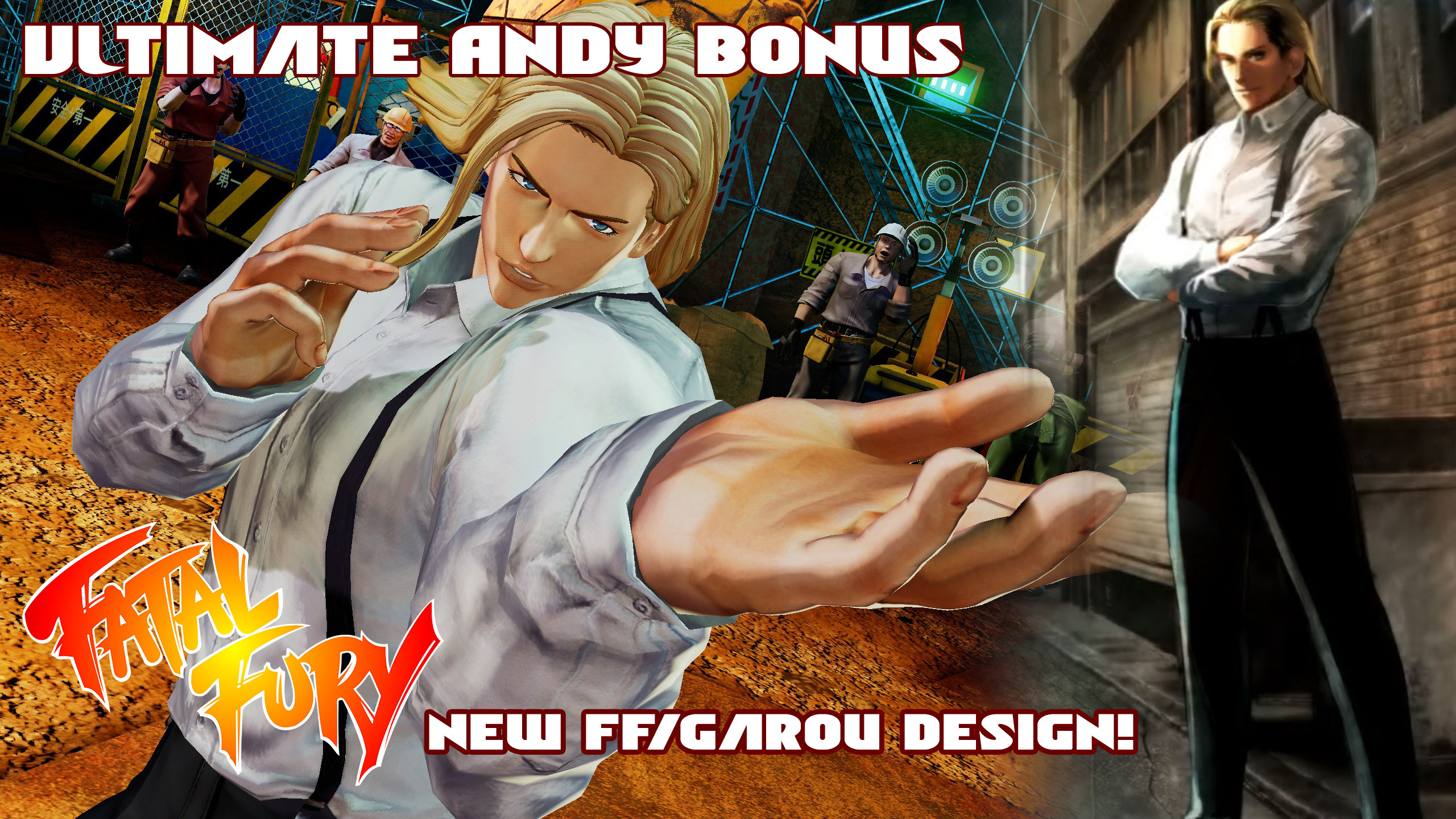 Ultimate Andy Bonus - New Fatal Fury Design Mod for The King of ...