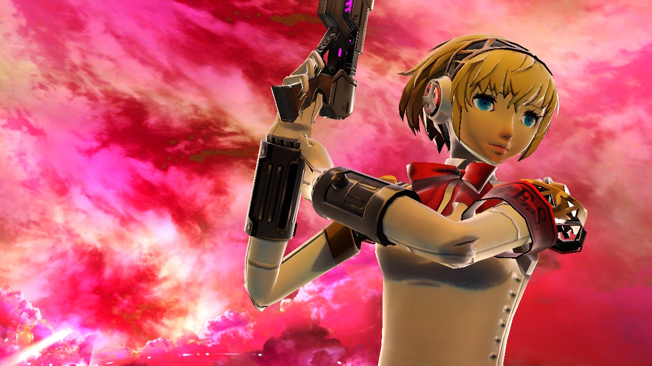 Aigis over Zero Suit Samus Mod for Super Smash Bros. Ultimate | SSBU Mods