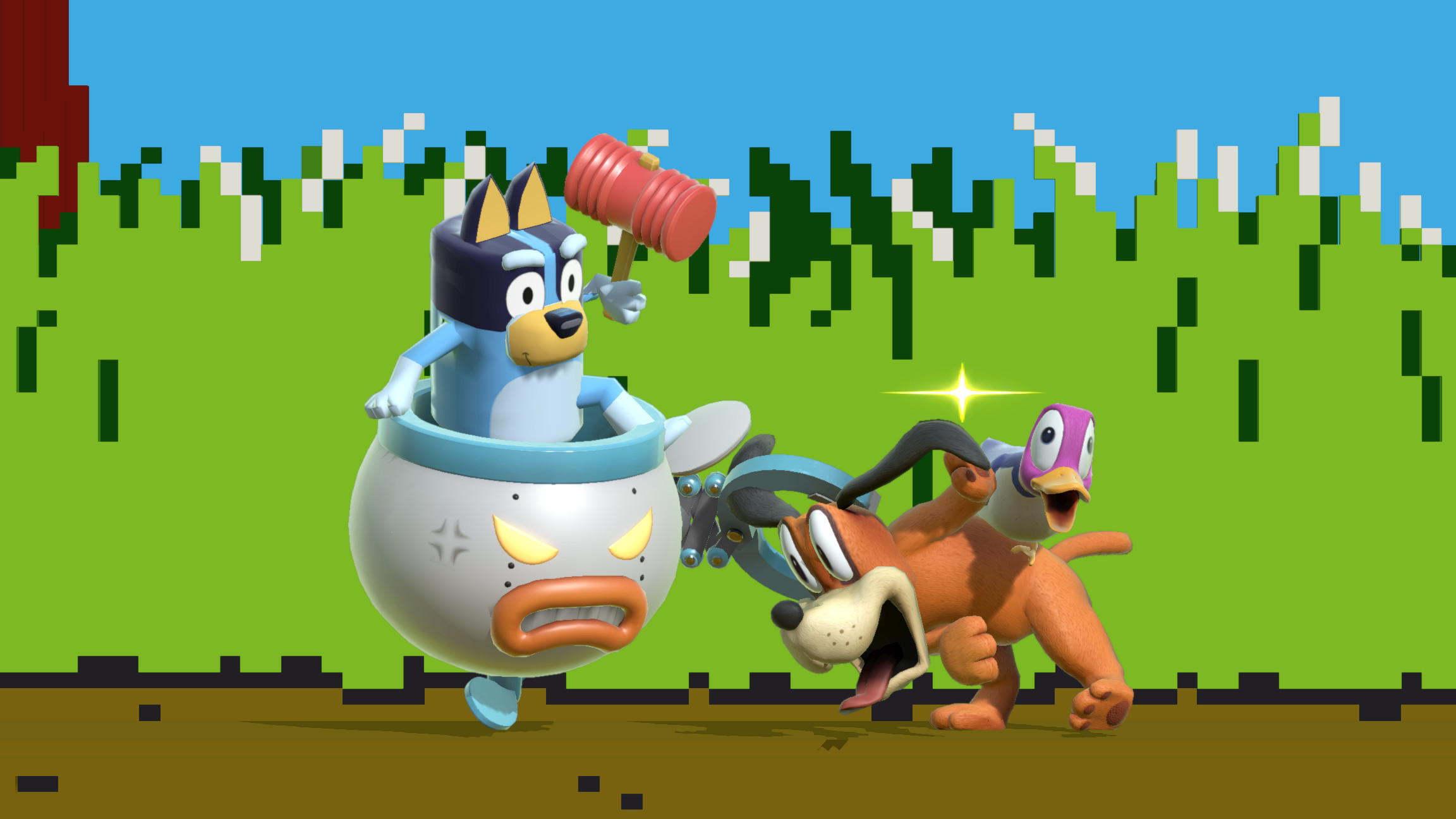 Bluey Mod for Super Smash Bros. Ultimate | SSBU Mods