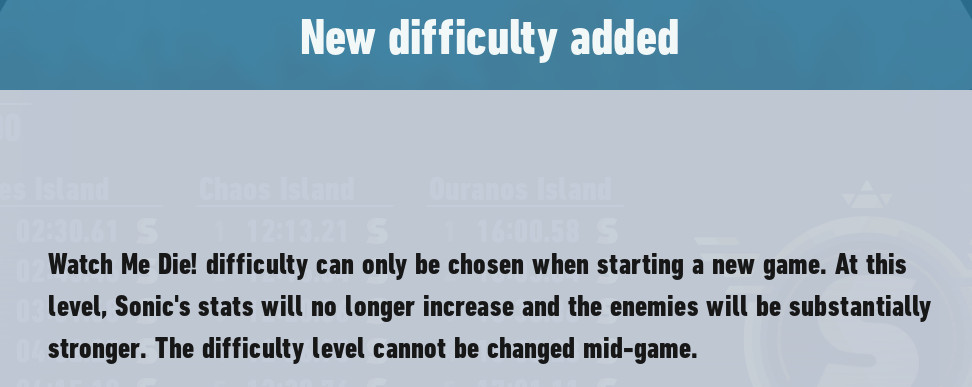 DOOM Difficulty names, descriptions and Game Overs Mod for Sonic ...