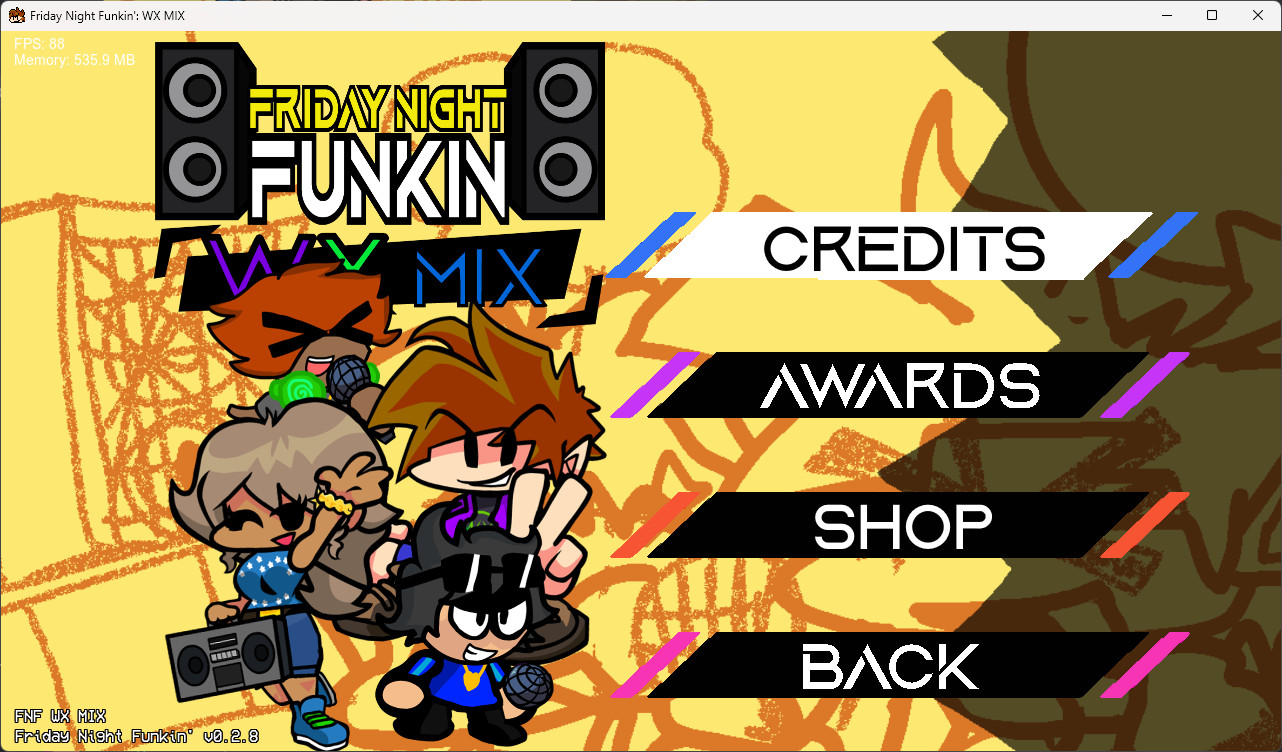 Friday Night Funkin WX MIX (1st Demo) [Friday Night Funkin'] [Mods]