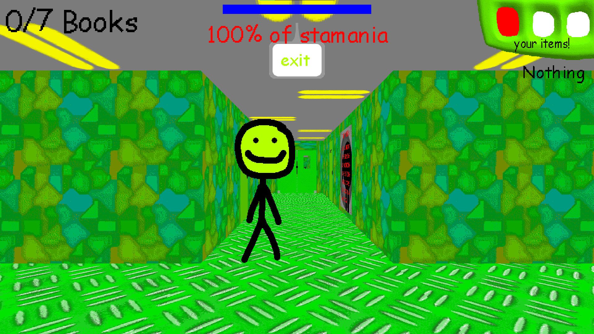 StickNarra's Cool Schoolhouse [Baldi's Basics] [Mods]