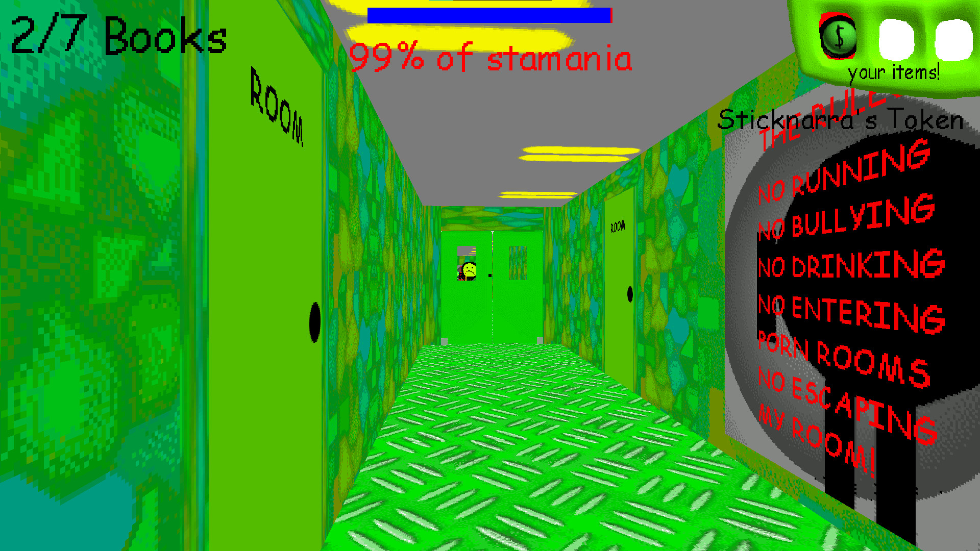 StickNarra's Cool Schoolhouse [Baldi's Basics] [Mods]