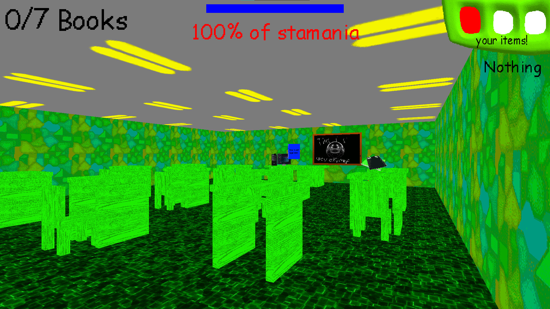 StickNarra's Cool Schoolhouse [Baldi's Basics] [Mods]