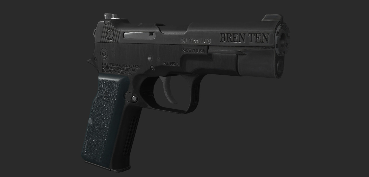 BREN TEN { HANDGUN }--- UPDATED Version ! Mod for Counter-Strike ...