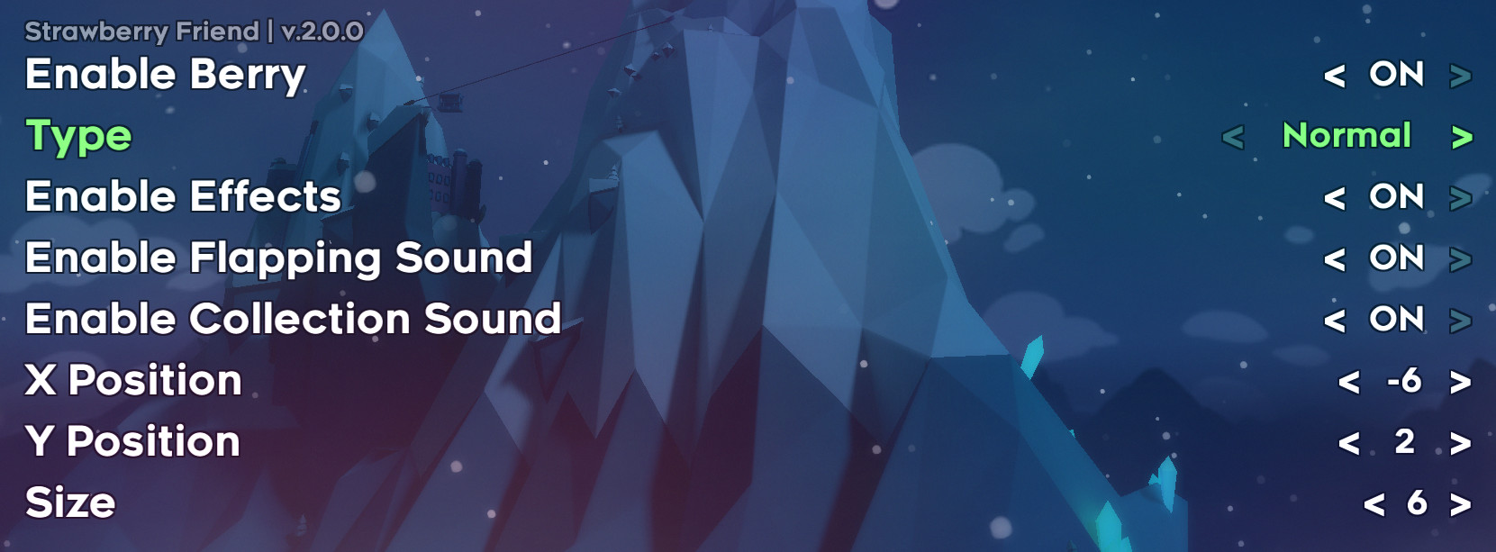 Pet Strawberry / Hyperline Hair Expansion Pack Mod for Celeste ...